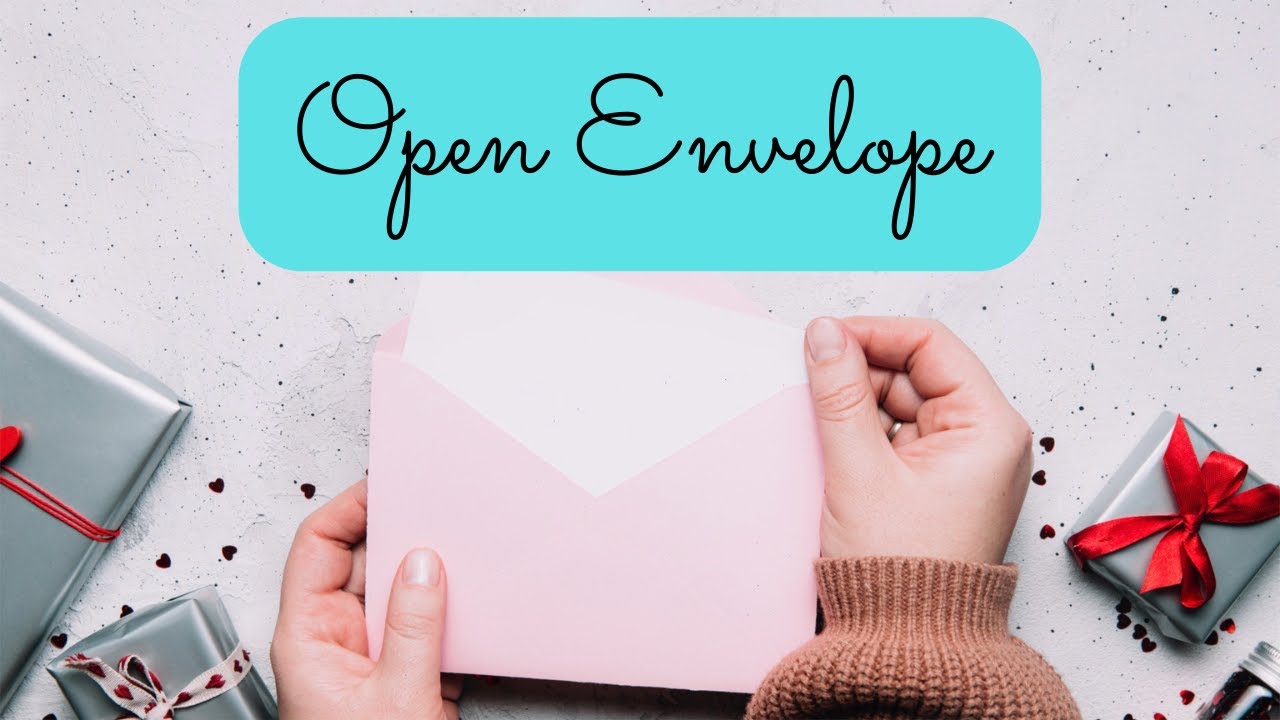 Tear Open Envelope - Open and Read Letter Sound Effect - YouTube