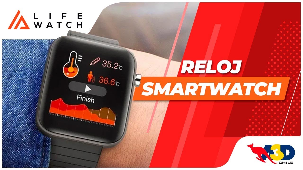 Reloj inteligente SmartWatch Life Watch 2 | A3D - YouTube