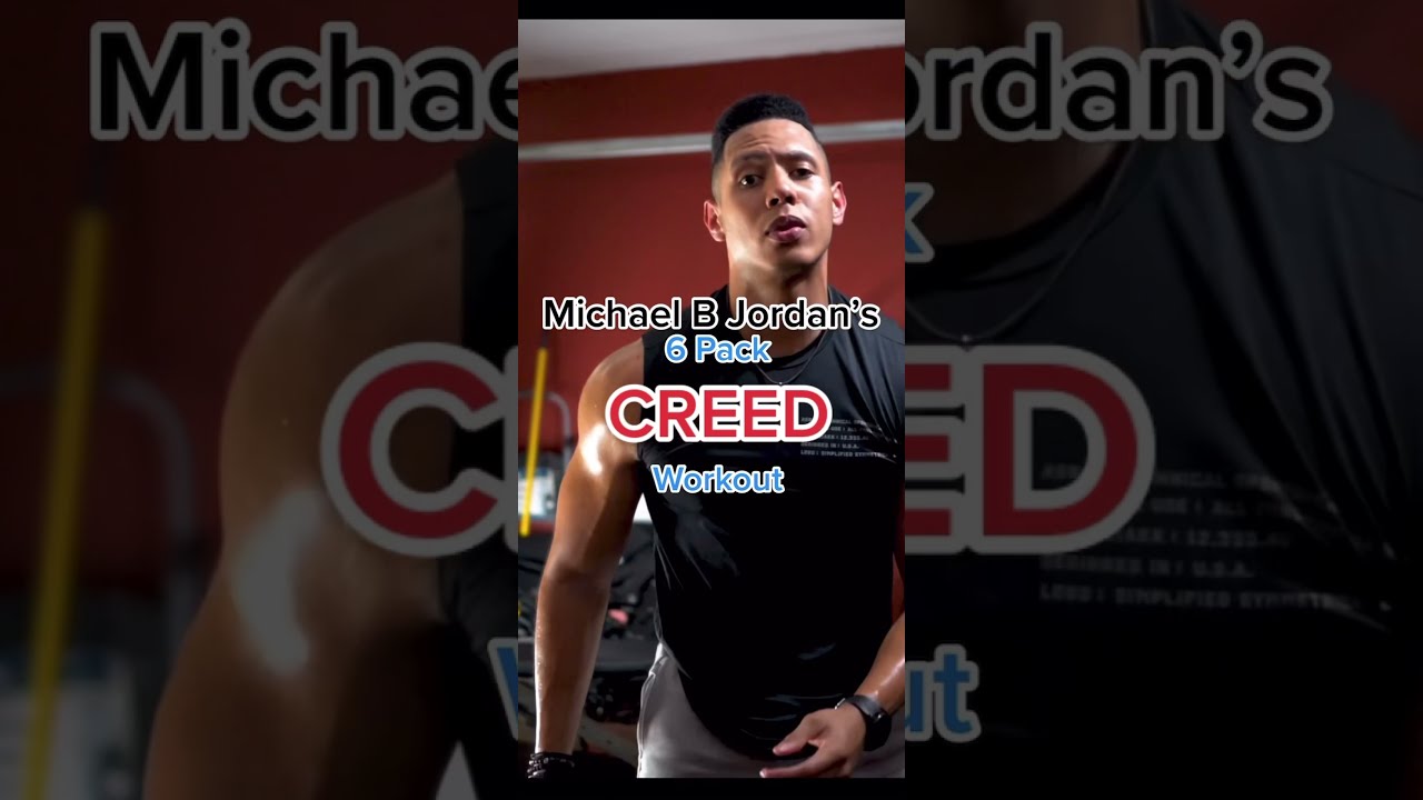 Michael B Jordan's CREED Training | 6 PACK ABS Workout - YouTube