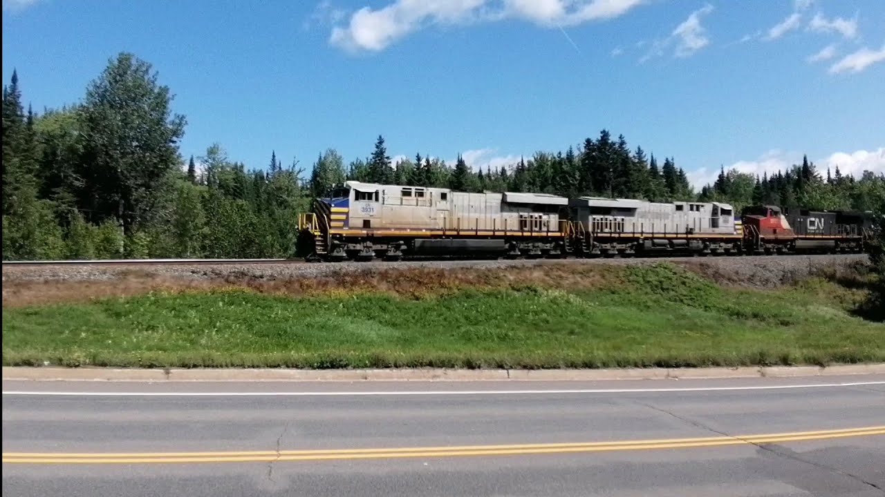 CN 305 at Chipman NB 08/25/22 - YouTube