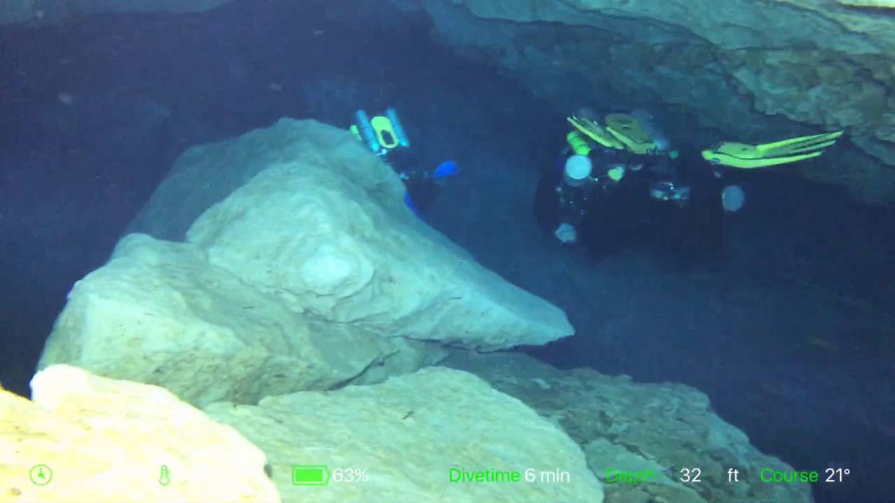 CCR Cave Diving Instruction - Jackson Blue Spring Merritt's Mill Pond ...
