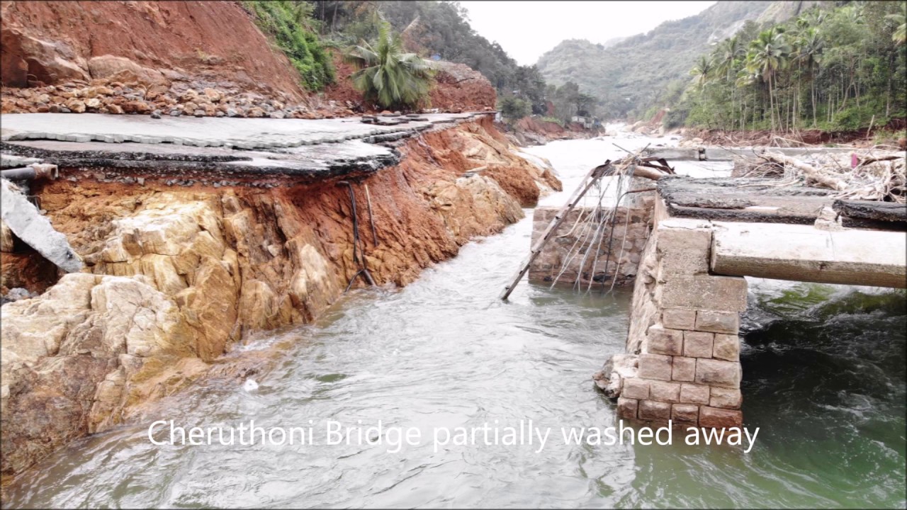 Cheruthoni Bridge Present Condition after Idukki dam opened and Kerala ...