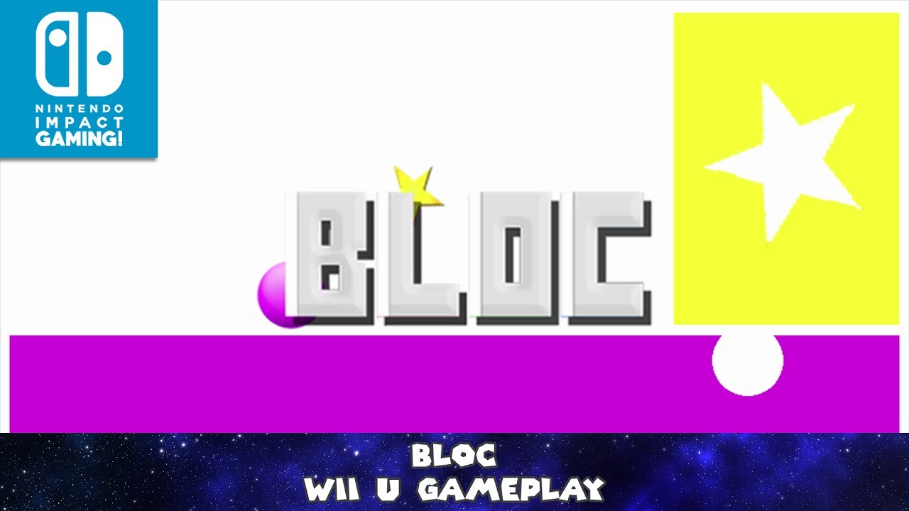 BLOC Wii U Gameplay - YouTube
