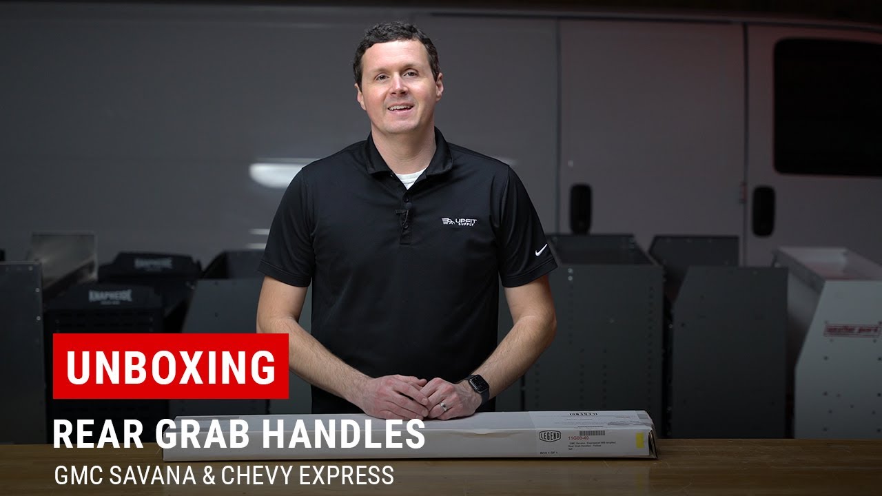 Unboxing Rear Grab Handles for GMC Savana & Chevrolet Express Vans ...