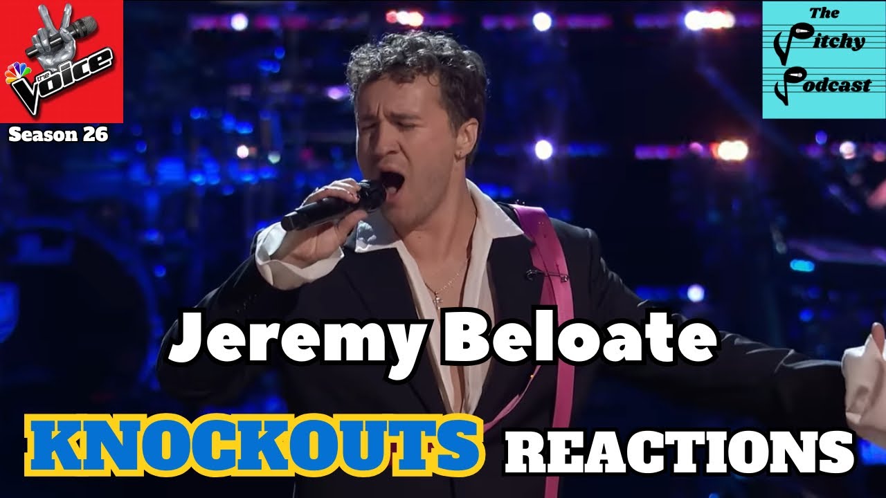 NBC's The Voice Season 26 Knockouts REACTIONS- Jeremy Beloate - YouTube
