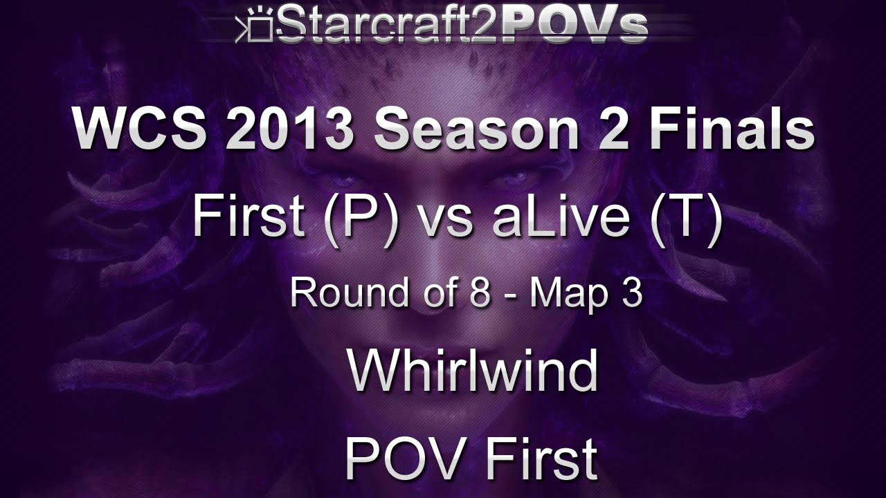 SC2 HotS - WCS 2013 S2 Finals - First vs aLive - Ro8 - Map 3 ...