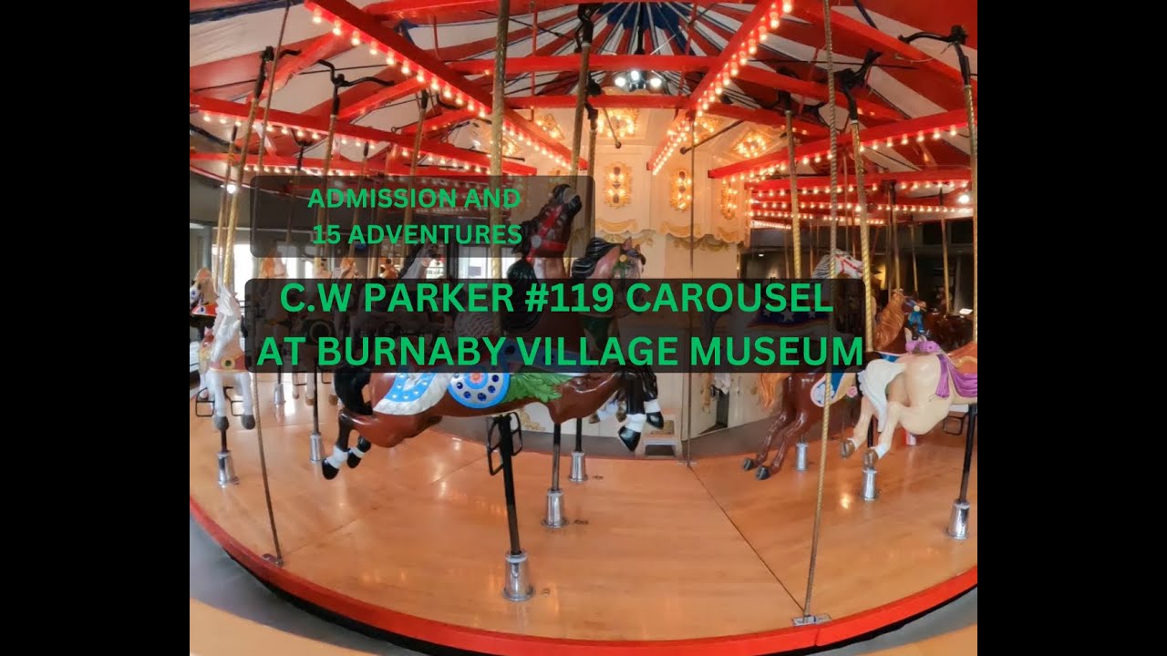 C W PARKER CAROUSEL #119 built in 1912 - YouTube