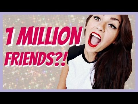 1 MILLION FRIENDS!? | Andrea Russett