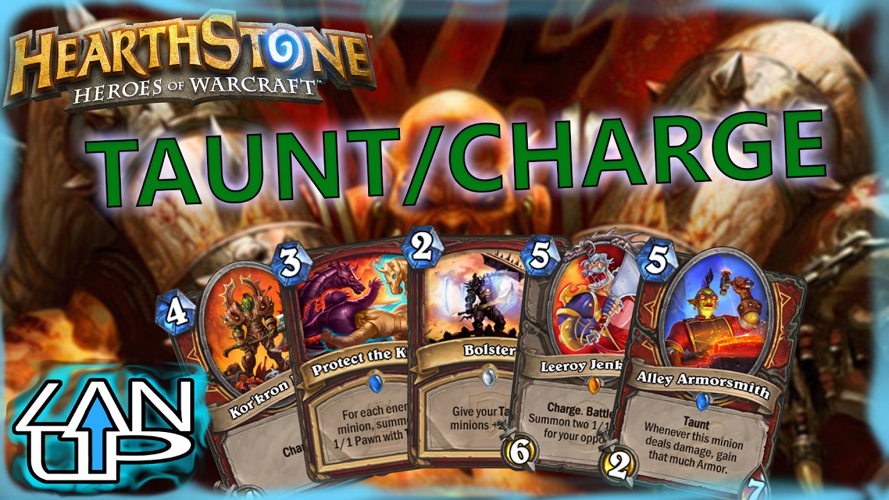 Taunt / Charge Deck | Hearthstone | Deck Building - YouTube