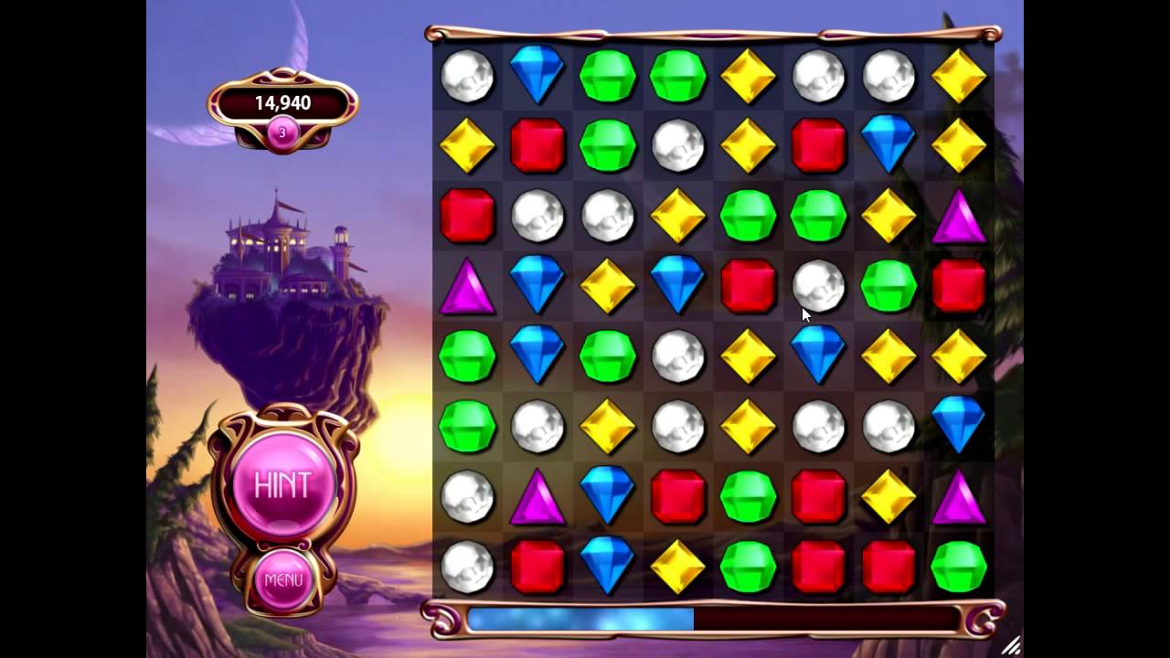 Let's Play Bejeweled 3: Part 1 - Classic (1/2) - YouTube
