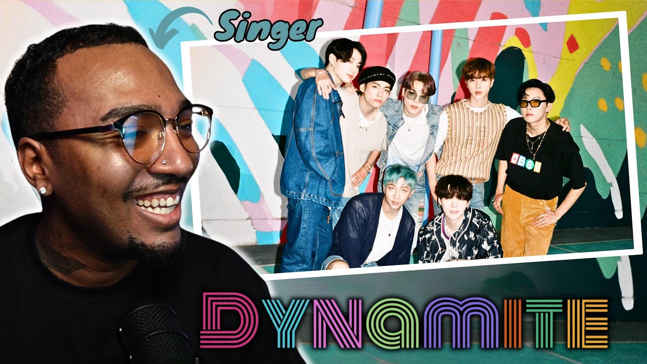 BTS - Dynamite REACTION (Singer Reacts) - YouTube