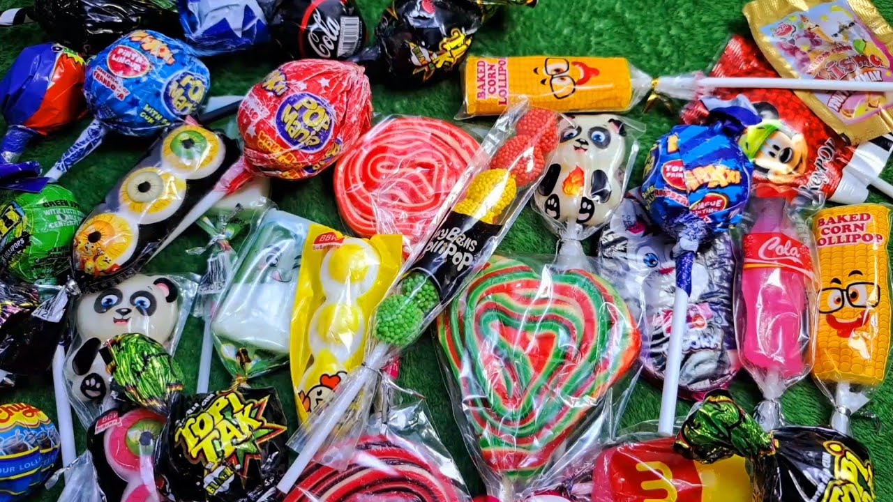 New Some Lot's of Candies 🍬🍭 🍭Lollipops and Candies 🍬 🌈 Rainbow ...