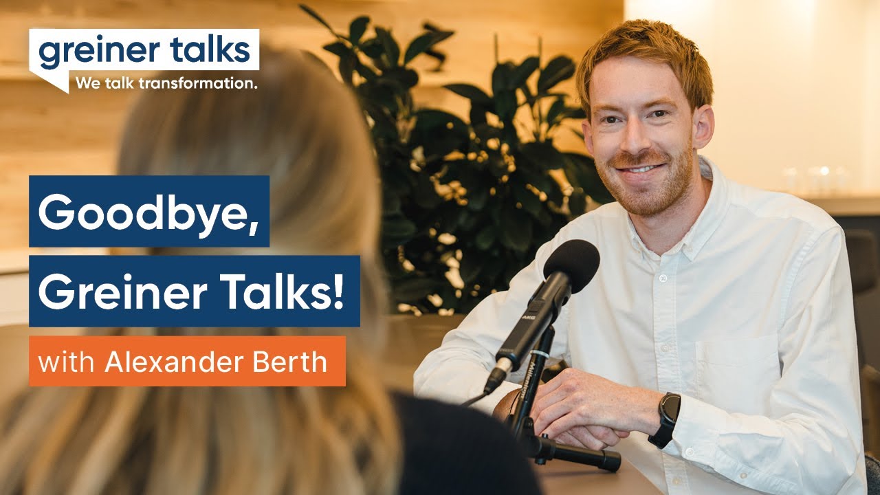 Alexander Berth – Goodbye, Greiner Talks! - YouTube