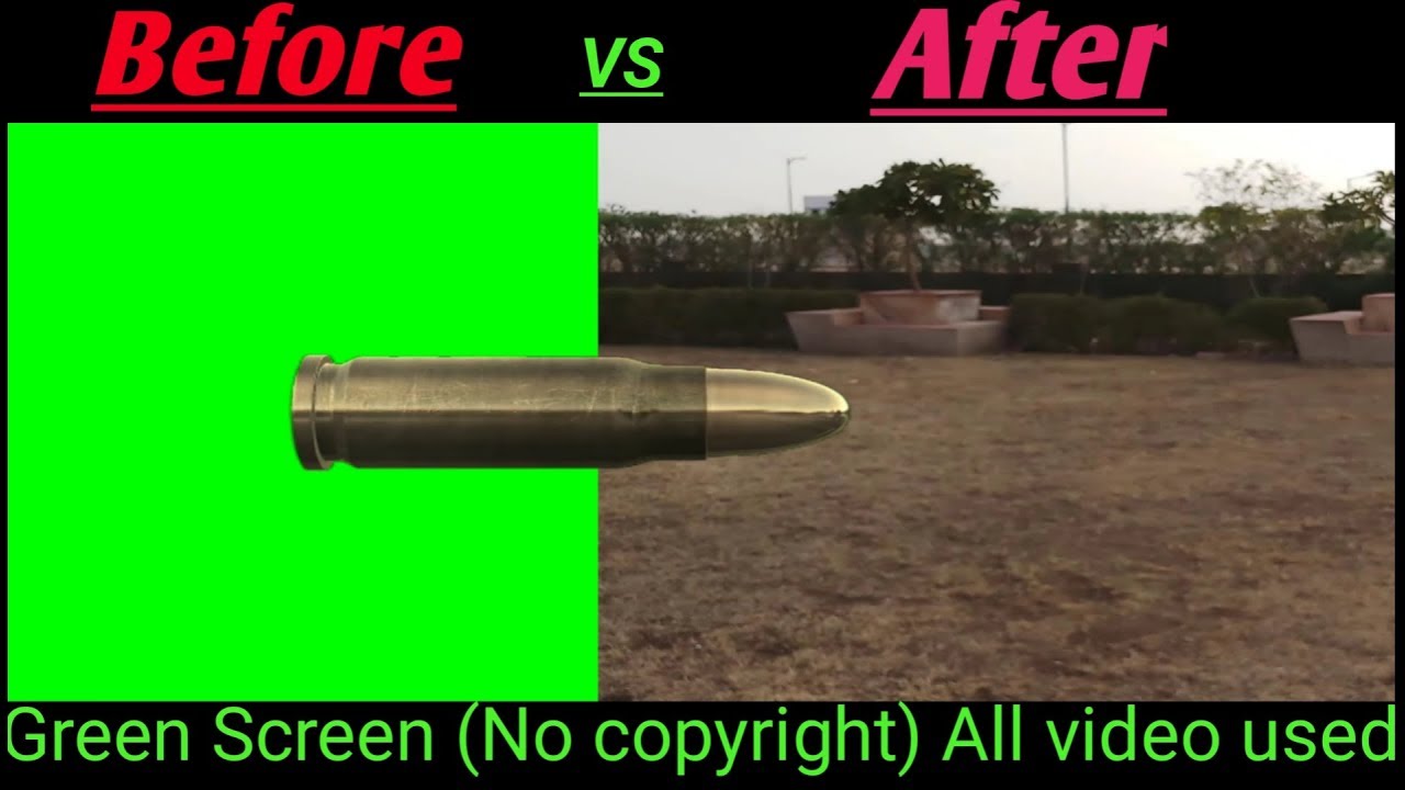 Gun Sut Green Screen Video { No copyright } ||Technical Effects VFX ...