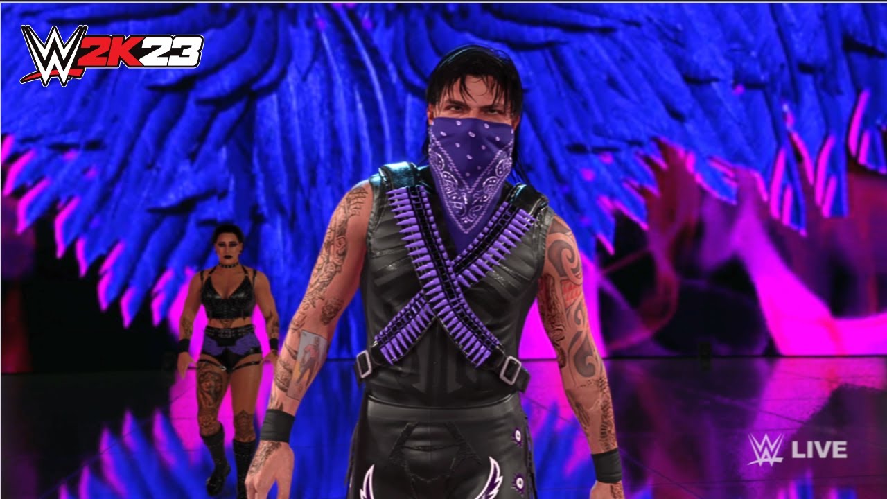 WWE 2K23 - Ultra Realistic Dominik "Dirty Dom" Mysterio Character Mod ...