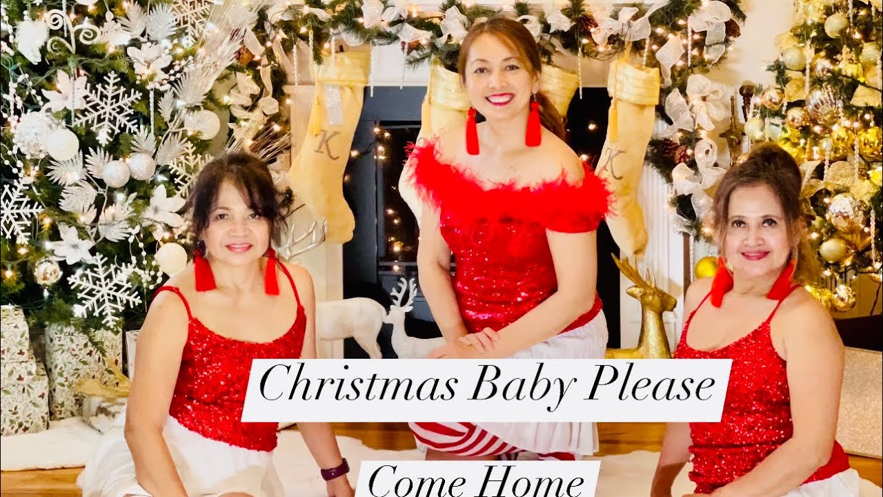Christmas Baby Please Come Home - Line Dance | The Angels | David Ang ...