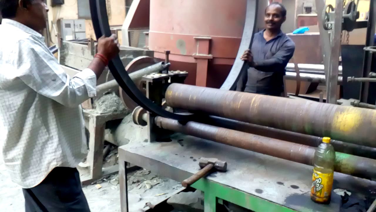 Angle Rolling machine - YouTube