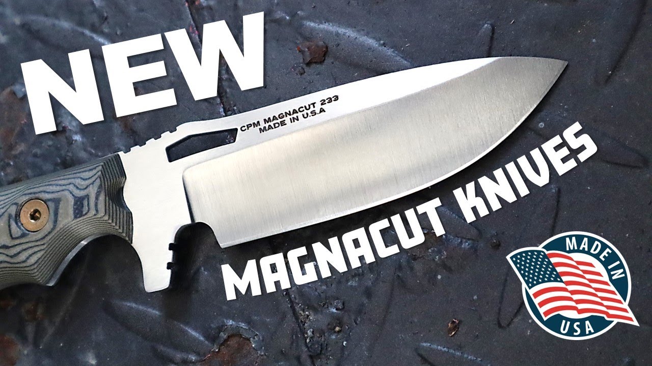 New Knives Unleashed: USA MAGNACUT Steel Fixed Blades!?!?! | Atlantic ...