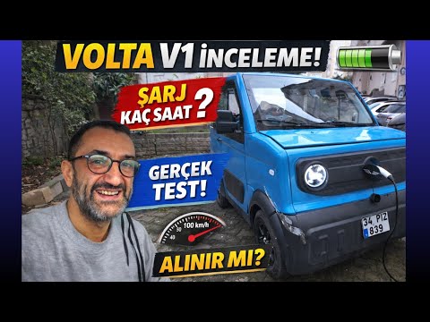 VOLTA V1 Detaylı İnceleme ! ⚡ Şarj Hızı ? Deneme Sürüşü ve Gerçek Test.