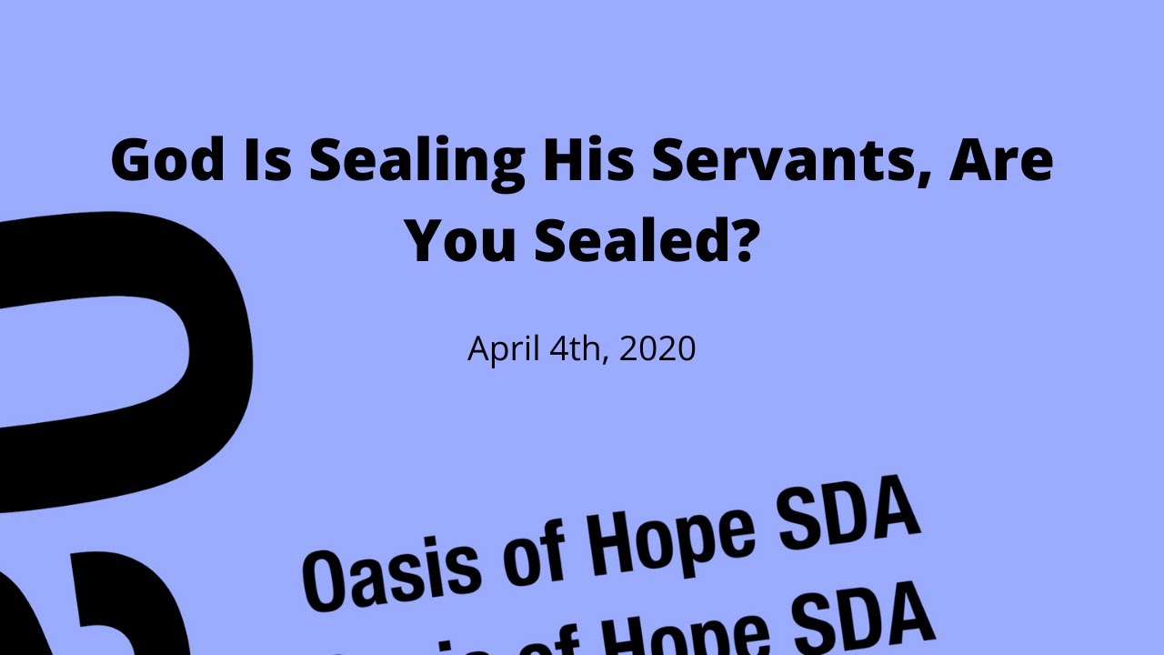 God Is Sealing His Servants, Are You Sealed? | Divine Hour - YouTube