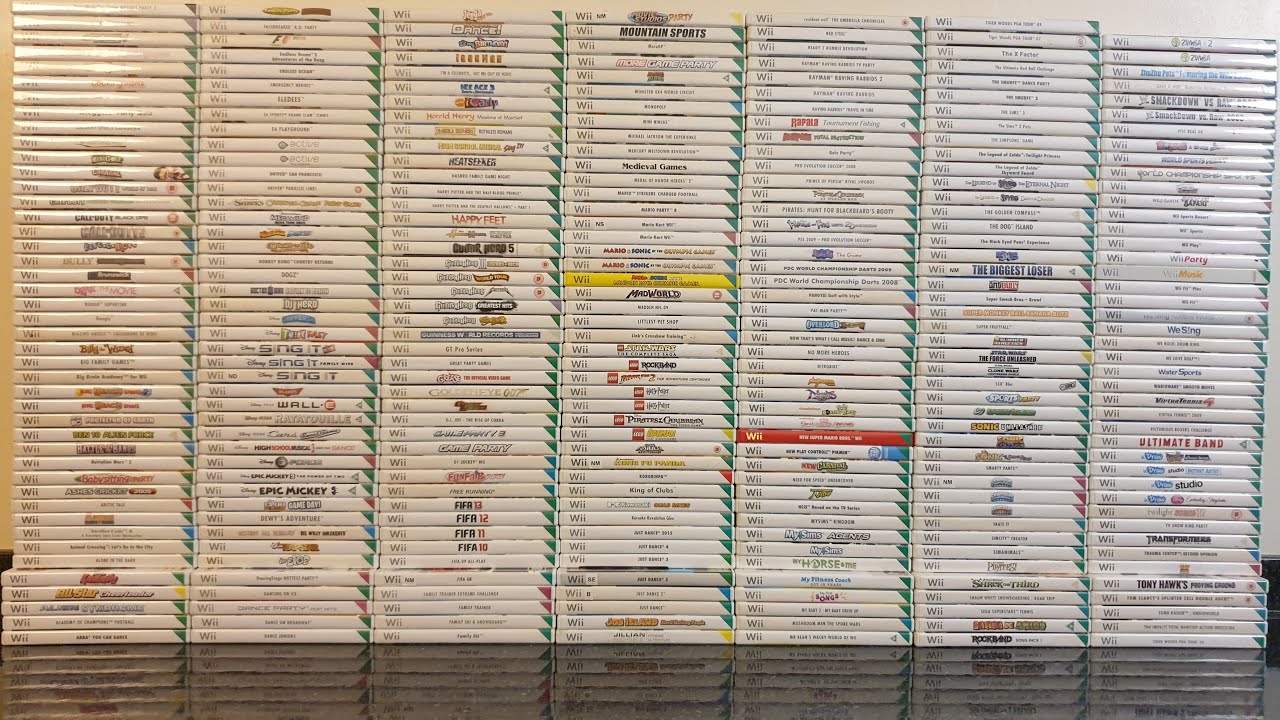 Nintendo Wii Game Collection Choice in 2025 - YouTube
