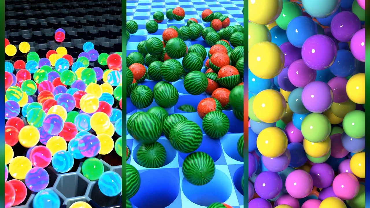Oddly Satisfying 3D Animations To Watch for Instant Relaxation - YouTube