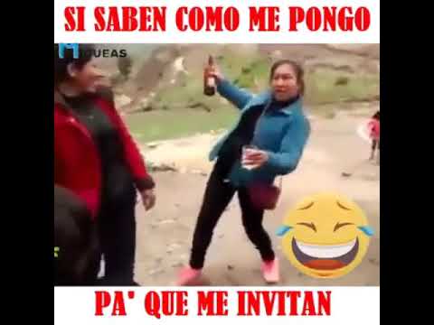 Las Borrachas bailando 😁😂😂