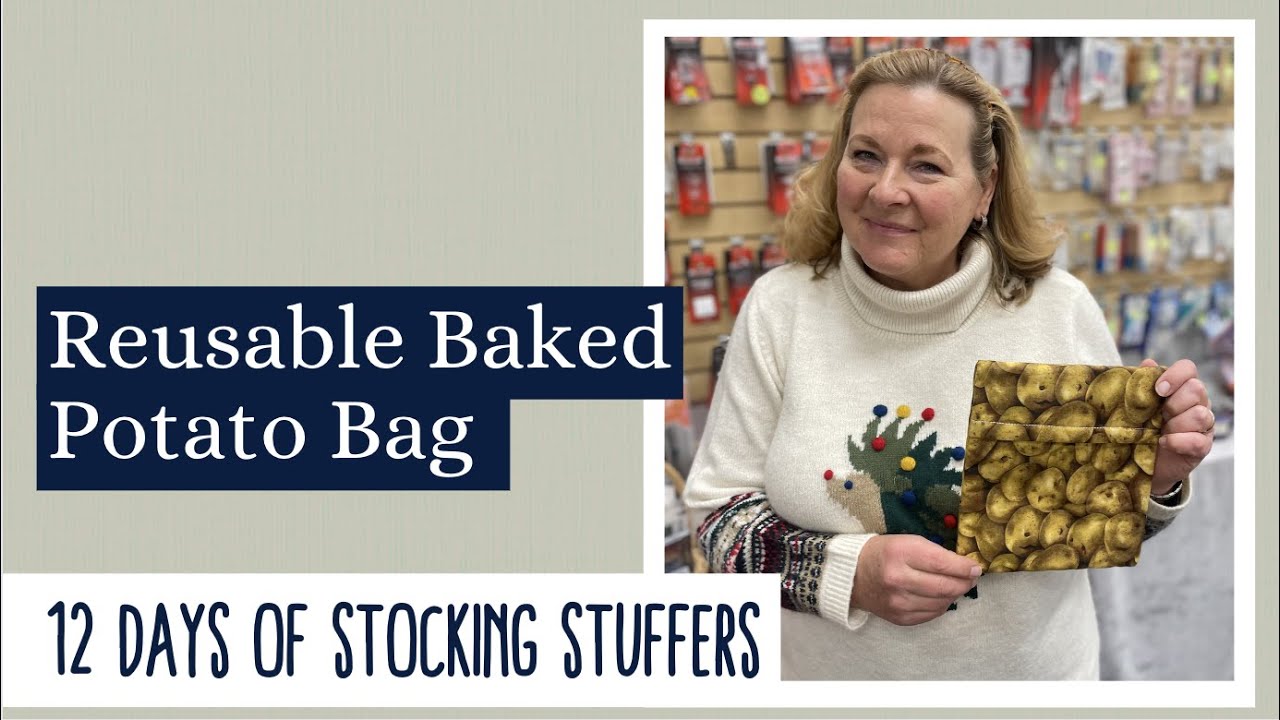12 Days of Stocking Stuffers: Baked Potato Bag - YouTube