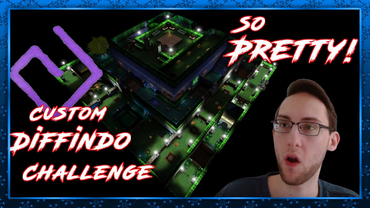 Taking a nighttime walk through a very pretty CUSTOM Diffindo Challenge ...