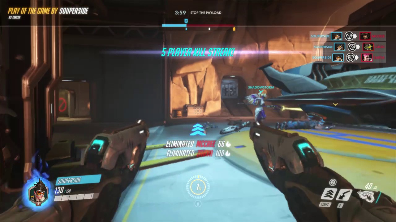 Tracer POTG, Overwatch 5_27_2017 2_02_27 AM - YouTube