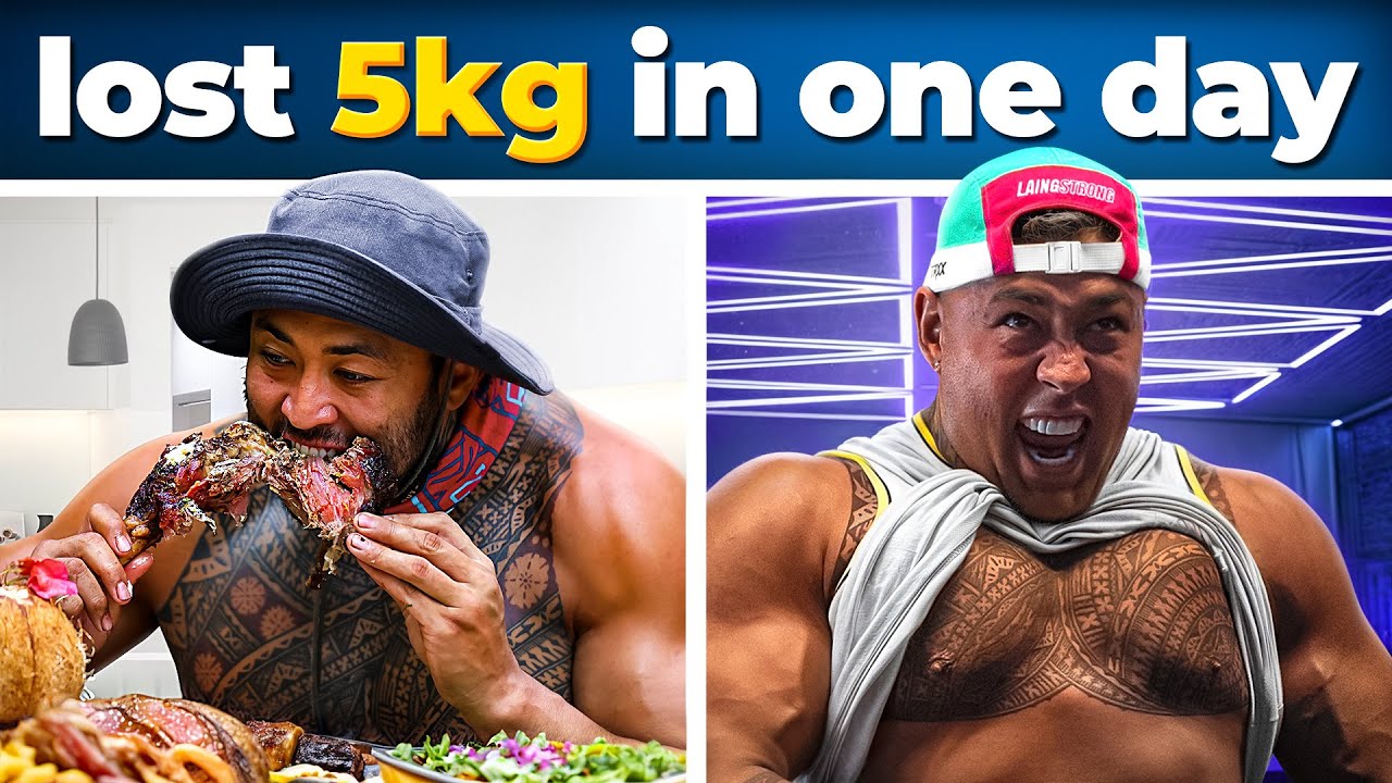 I LOST 5KG IN 1 DAY AND WON ACT STRONGEST MAN - YouTube