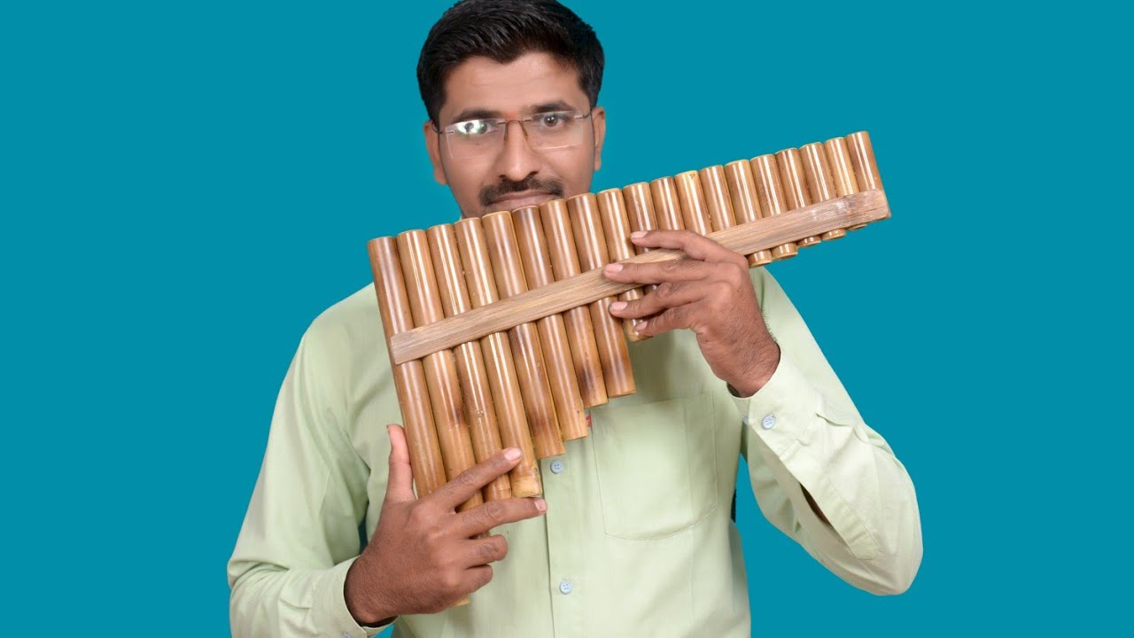 Hand made bamboo Pan Flute|| 2.5 octave pan flute 19 pipes|| NADVENU ...
