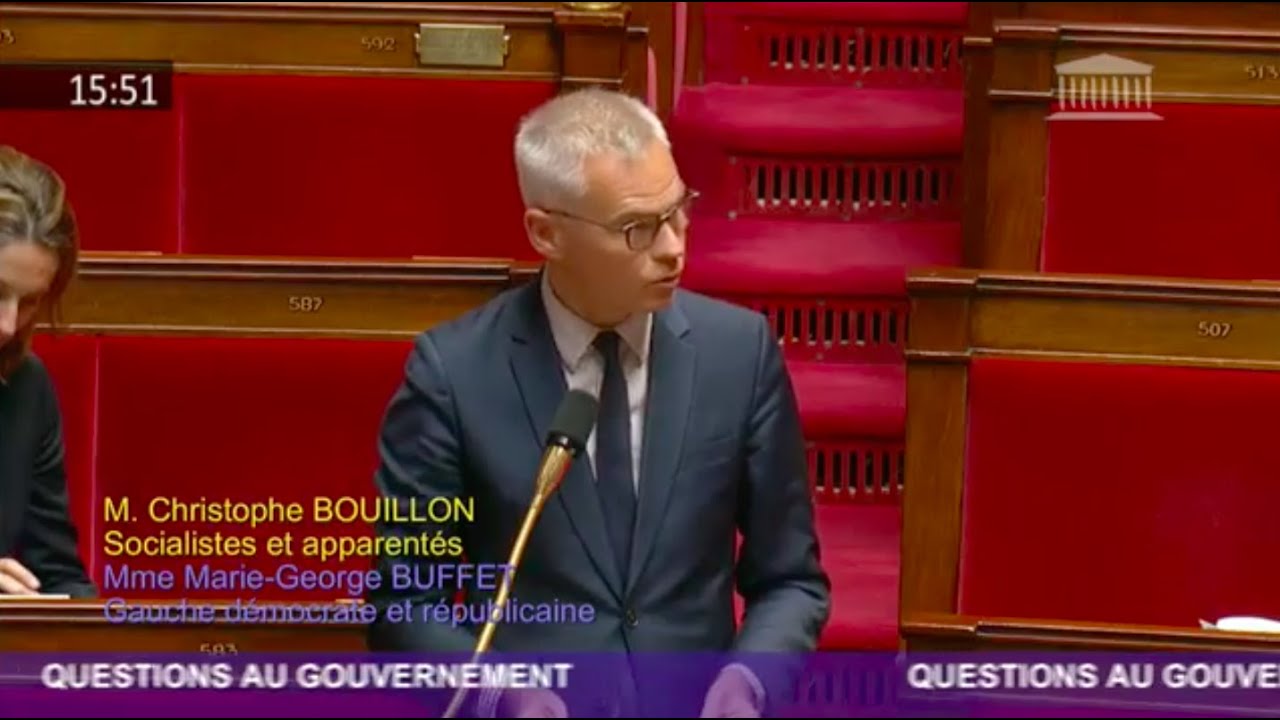 Relance de l'apprentissage - Question de Christophe Bouillon - YouTube