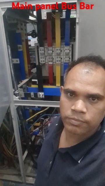 Electrical work Main panel Bus Bar #new #viralvideo - YouTube