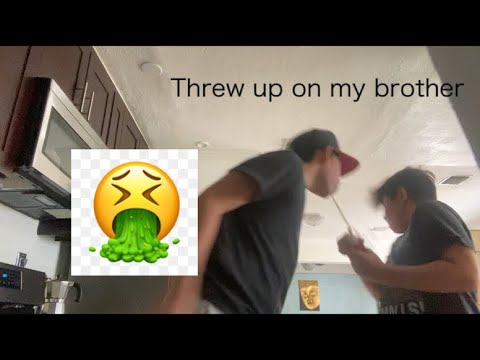 extreme throw up prank on jesse (Gone wrong) - YouTube