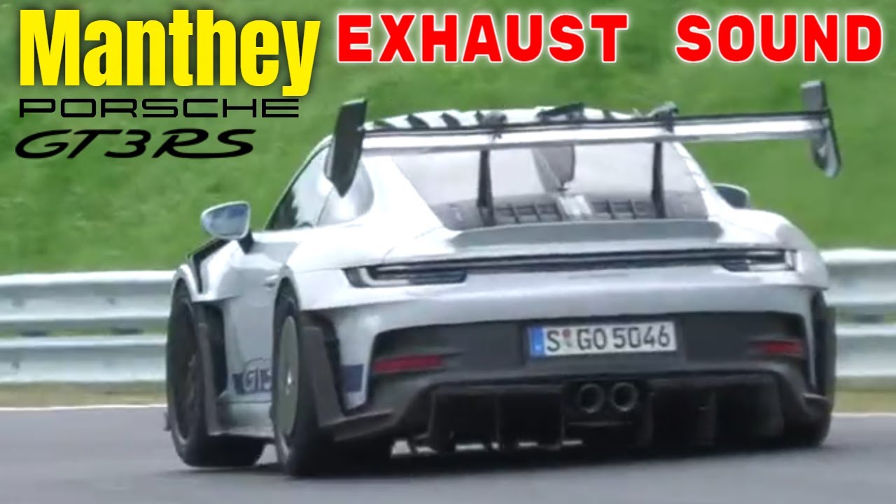 2025 Porsche 911 GT3 RS 992 MR Manthey Performance Kit Exhaust Sound ...