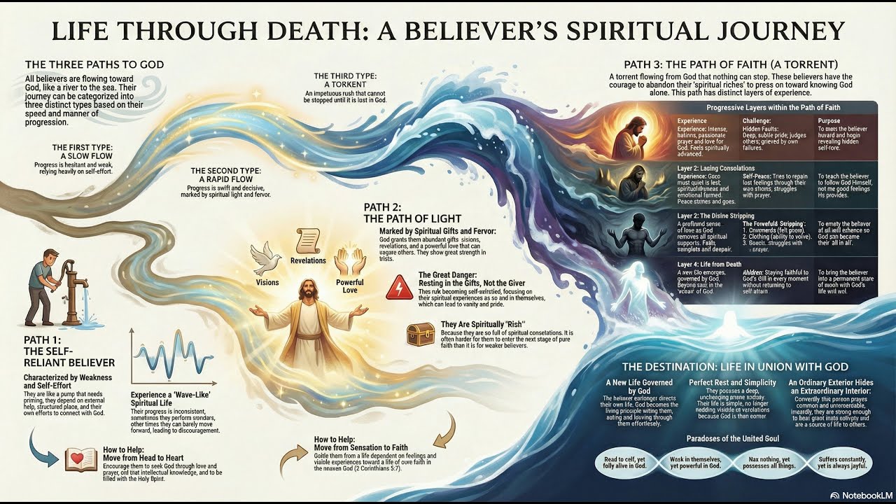 Life Out of Death: 4 Stages of Union with God - YouTube