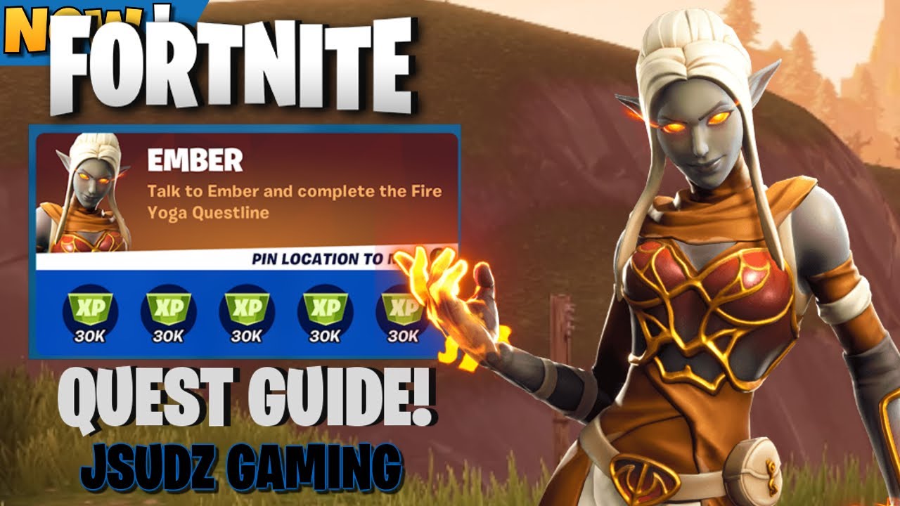 *NEW* Fortnite | How To Complete The Ember Quest Line! - YouTube