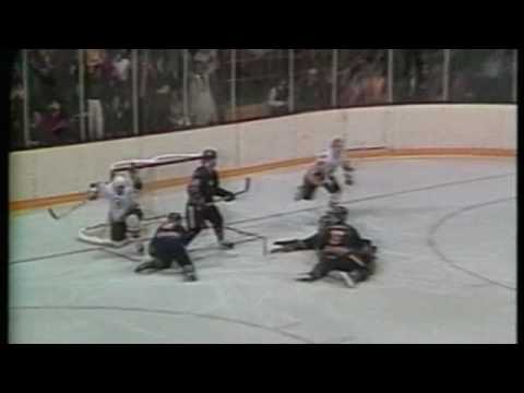 Brad Park's OT goal in Game 7 of the 1983 Adams Division Finals - YouTube