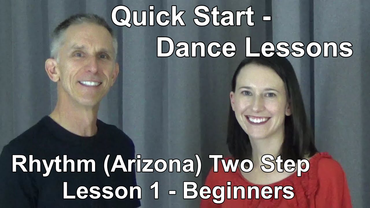 Rhythm Two Step / AZ 2-Step - Quick Start Dance Lesson 1 - Beginner ...