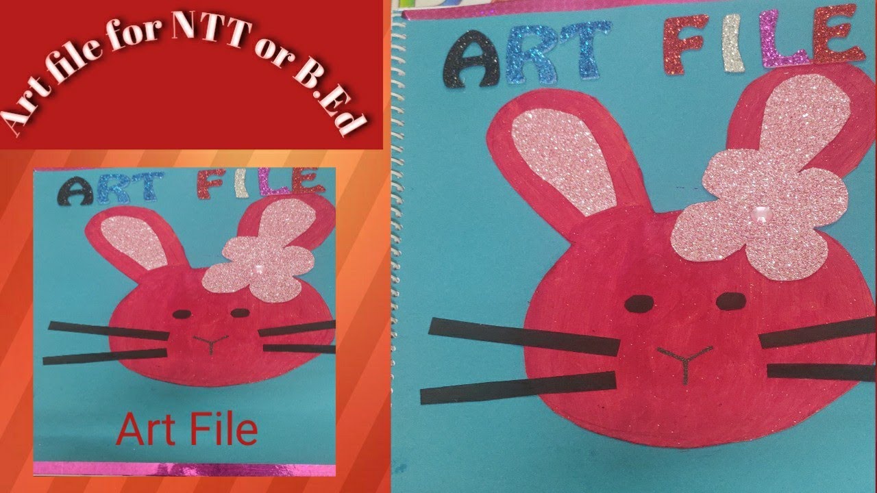 Art File for NTT or B.Ed. - YouTube