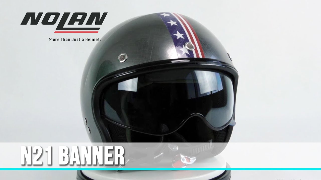 Casco Nolan N21 Banner - 360° - YouTube