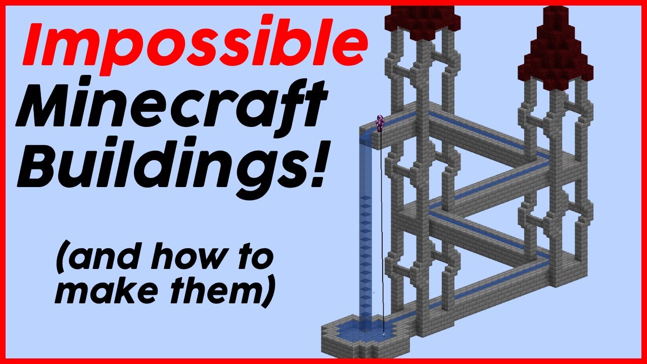 Minecraft IMPOSSIBLE BUILDINGS! (Isometric Illusions) - YouTube