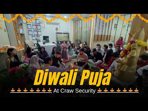 Diwali Puja at Craw Security | Happy Diwali | Laxmi Puja | Craw Security - YouTube