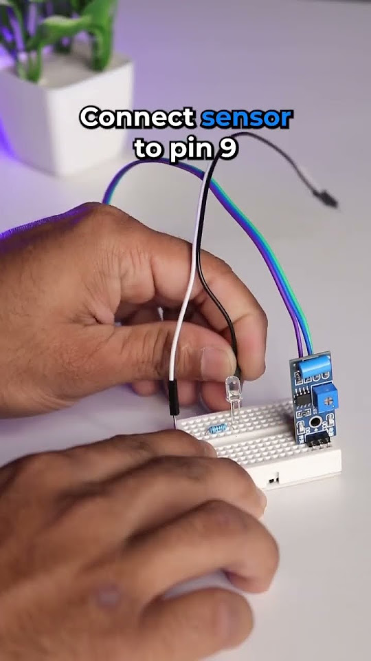 How To Interface Vibration Sensor With Arduino Arduinoproject Arduino Electronics Diy