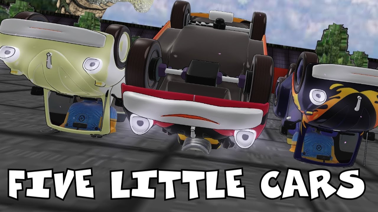 Five Little Car |Nursery Rhymes for Kids | Baby Songs | Children Songs ...