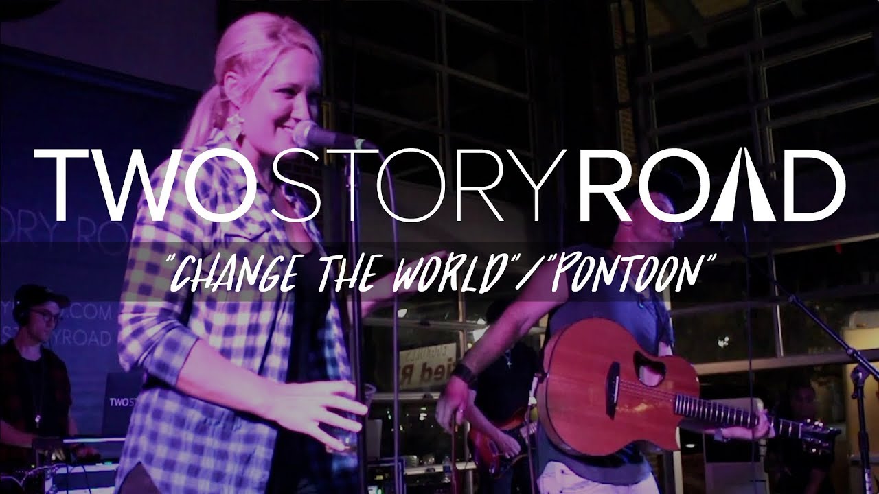 Two Story Road (live) - Change The World/Pontoon (cover) - YouTube