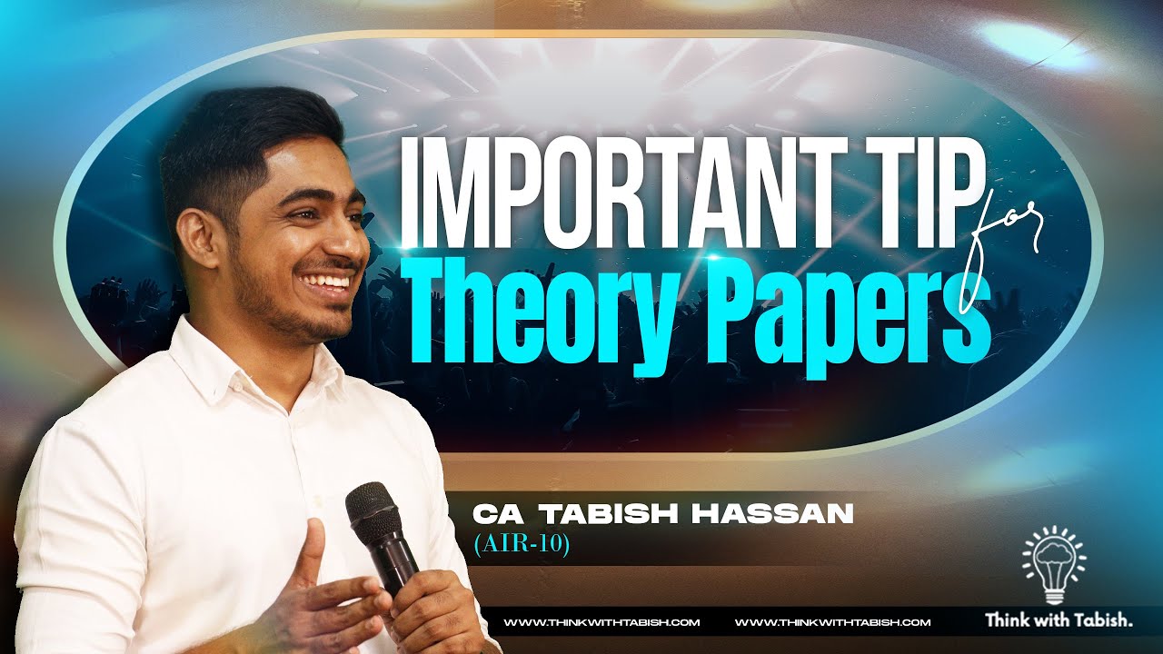 Important Last Minute Tips for Theory Papers | How to Score more in ...