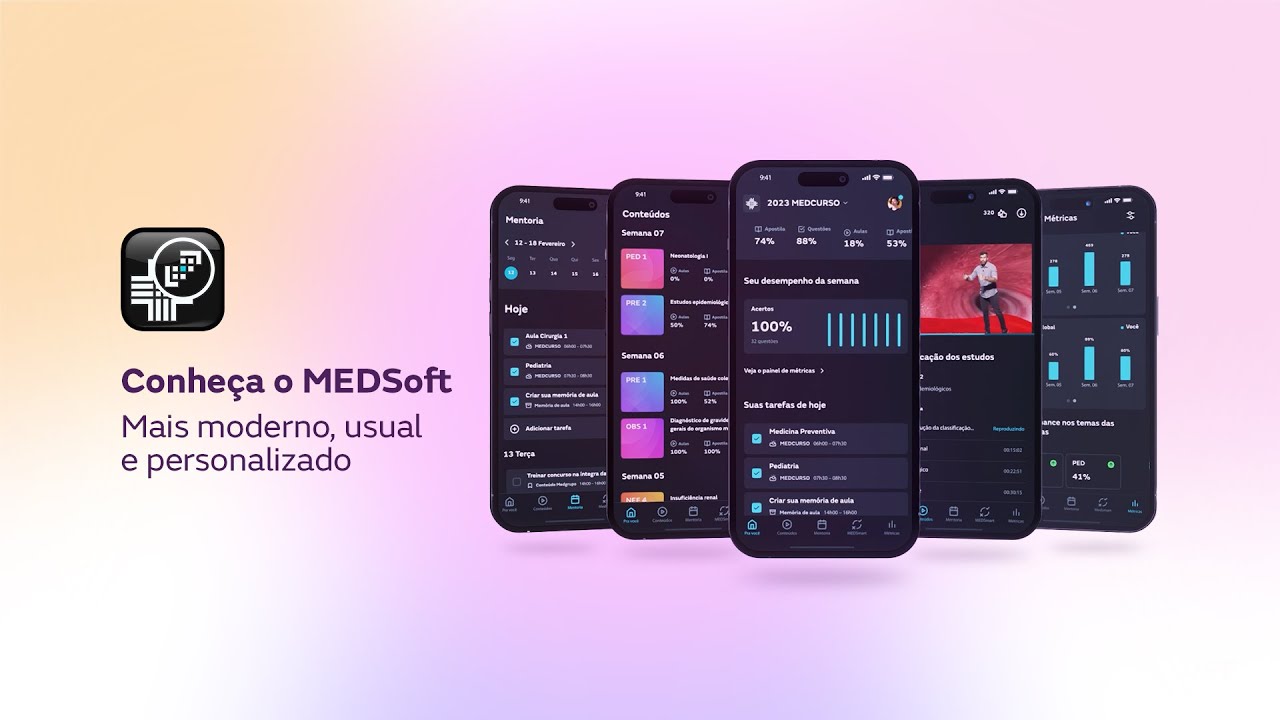 Conheça o MEDSoft - O APP exclusivo do aluno MEDGRUPO - YouTube