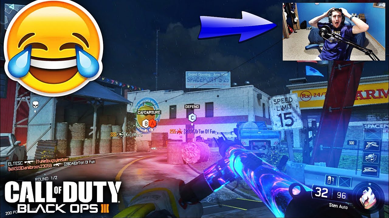 WE GOT THE NEW STEN! - BO3 Fringe Nightfall, New Weapons, and Prop Hunt ...